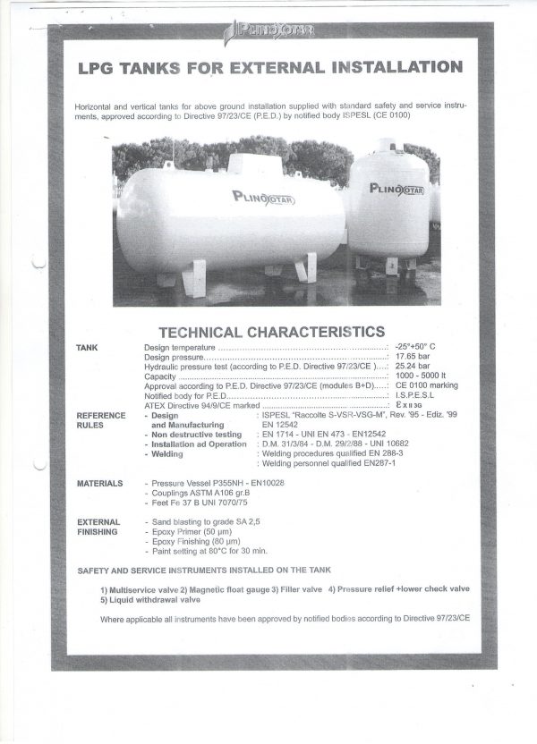 LPG Tanks - Megtraco Kenya Limited